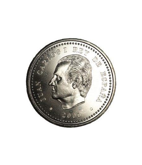 Moneda conmemorativa 2000 ptas. 2000. Plata.