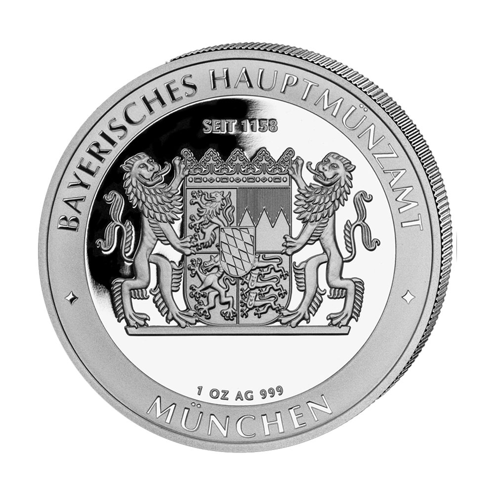Moneda de plata Alemania 1 Bayern Thaler Baviera 2025.