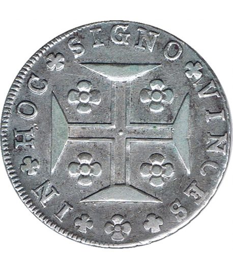 Moneda 400 Reis Portugal 1816 Joao Principe Regente. Plata