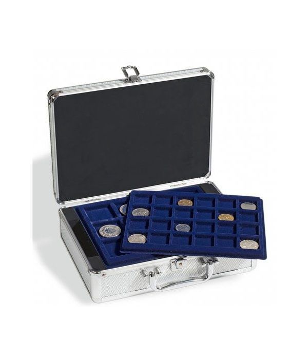 LEUCHTTURM Maletín CARGO L6 198 monedas + 6 bandejas.